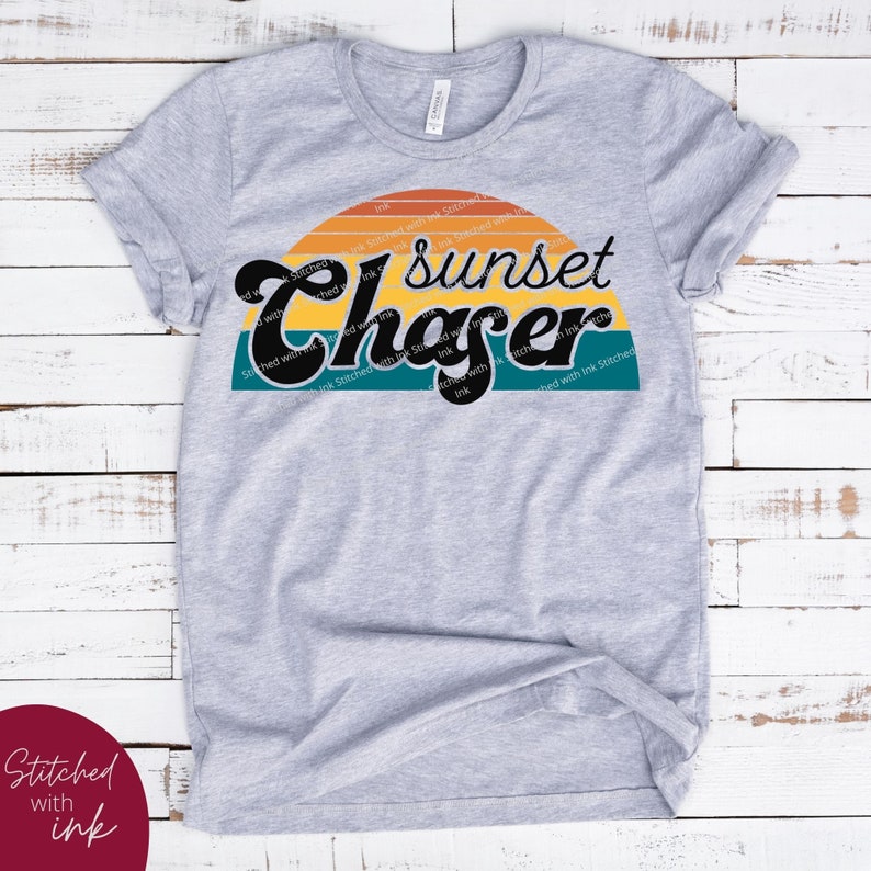 Sunset Chaser PNG, Sunset Svg, Retro Sunset Svg, Sunset Chaser SVG ...