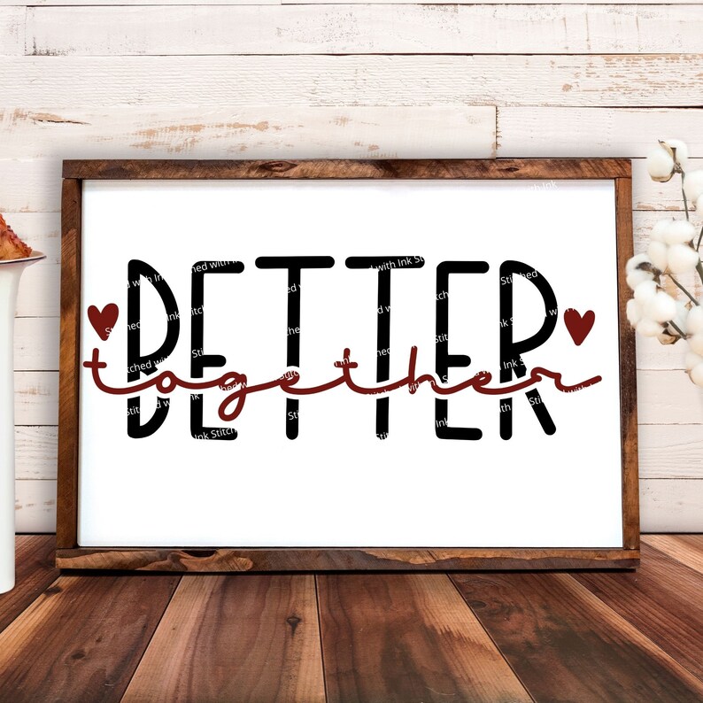 Better Together SVG Better Together Couple SVG Family - Etsy