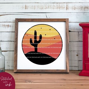 Cactus Svg, Cactus Png, Sunset Svg, Desert Svg, Cactus Sunset Png ...