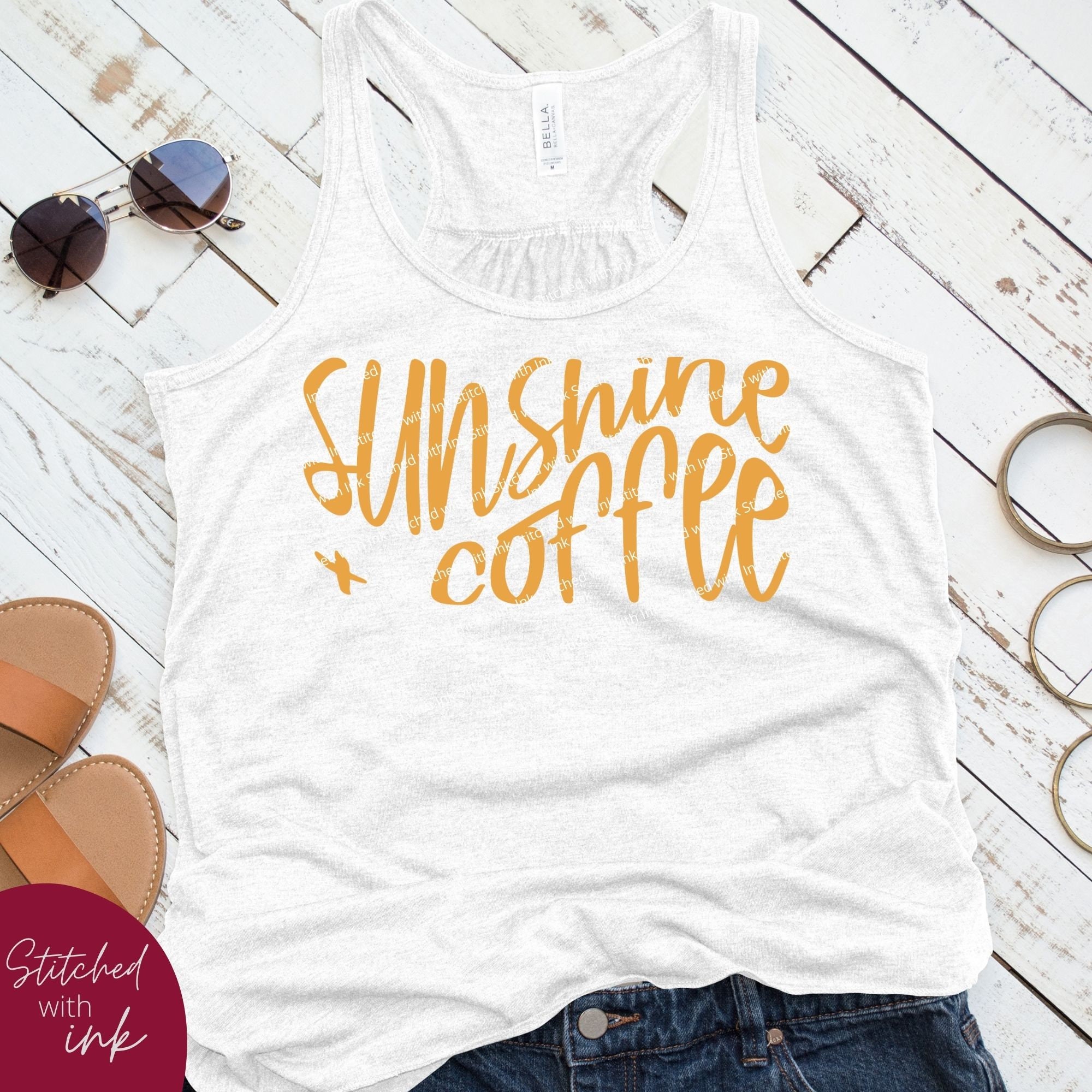 Sunshine and Coffee Svg, Sunshine Svg, Coffee Cup Svg, Boho Svg, Summer ...