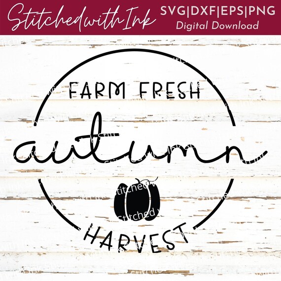 Farm Fresh Sign SVG Farm Fresh Harvest SVG Farm Fresh Svg - Etsy