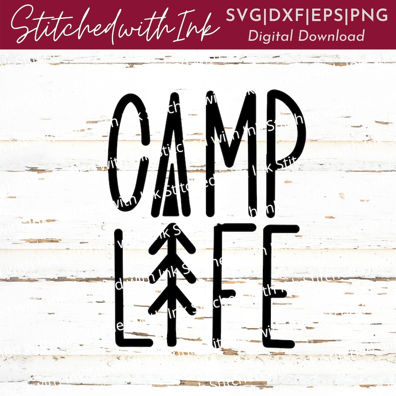 Camp Life Svg Camping Svg Camping Life Svg Camp Life Png | Etsy
