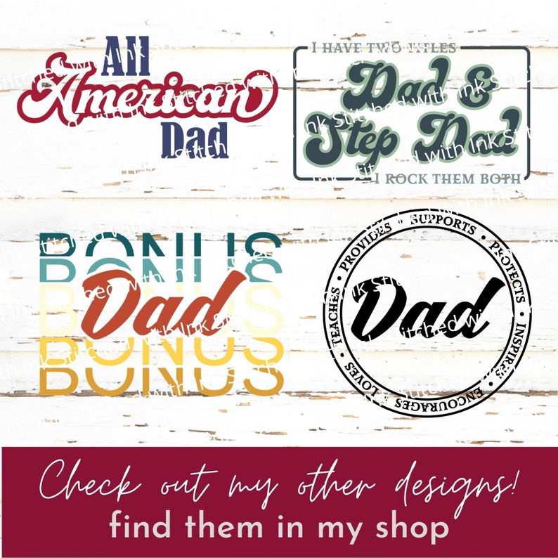 Bonus Dad Svg Step Dad Svg Fathers Day Svg Best Dad Svg - Etsy