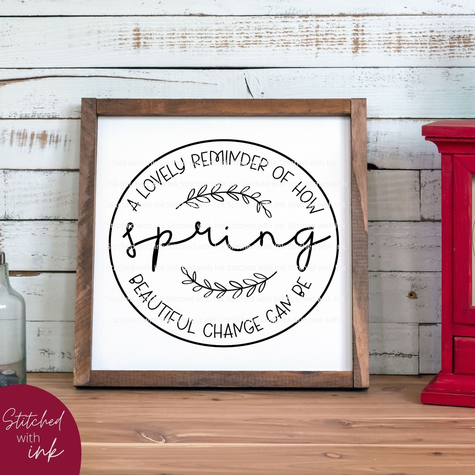 Spring Circle Svg Spring Svg Spring Svg Bundle Spring - Etsy