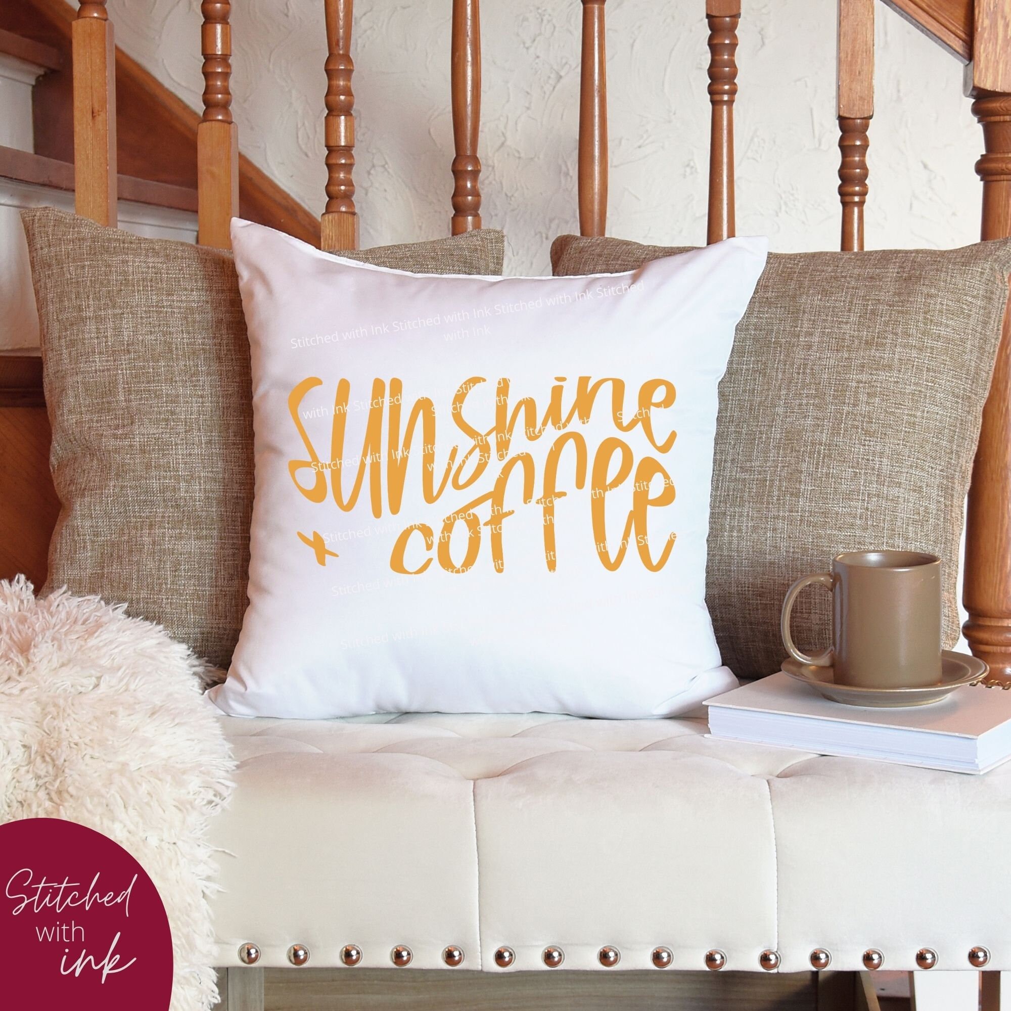 Sunshine and Coffee Svg, Sunshine Svg, Coffee Cup Svg, Boho Svg, Summer ...
