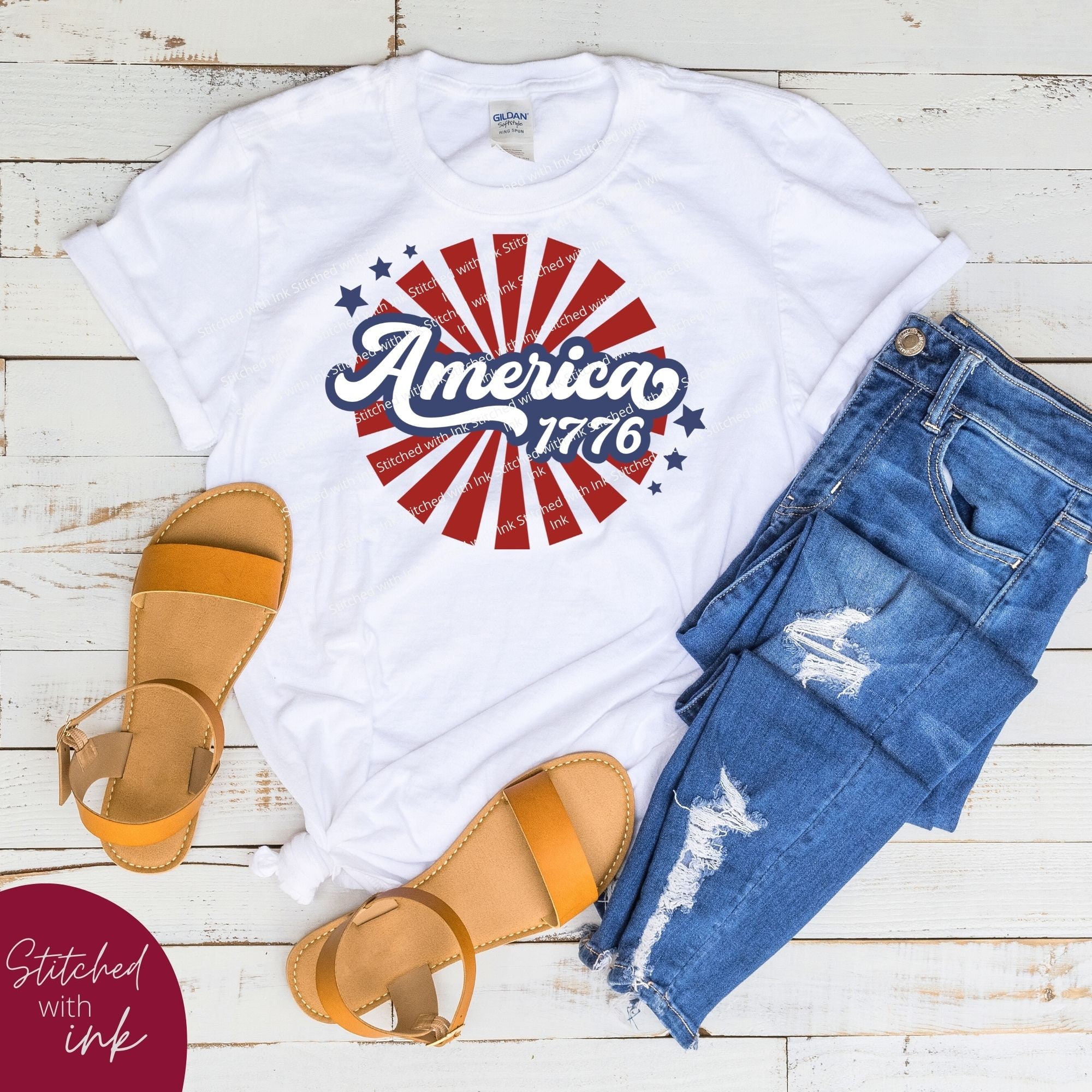 1776 Svg, American Svg, Retro Svg, Patriotic Svg, 4th of July Svg ...