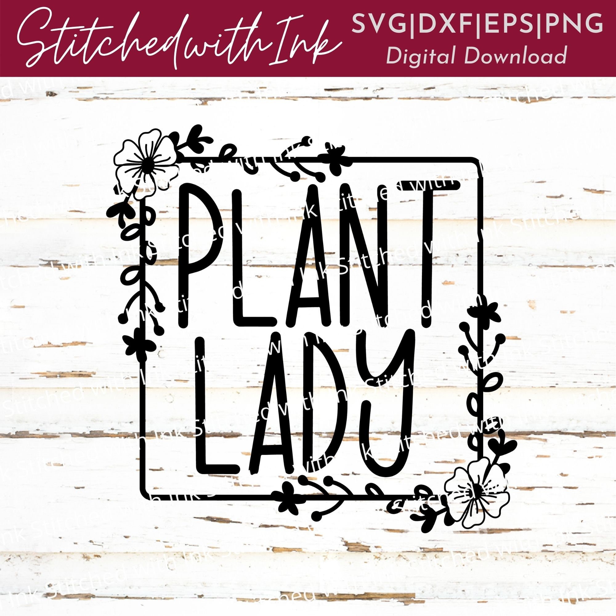 Plant Lady Svg Plant Lady Png Plant Mom Svg Plant Svg | Etsy