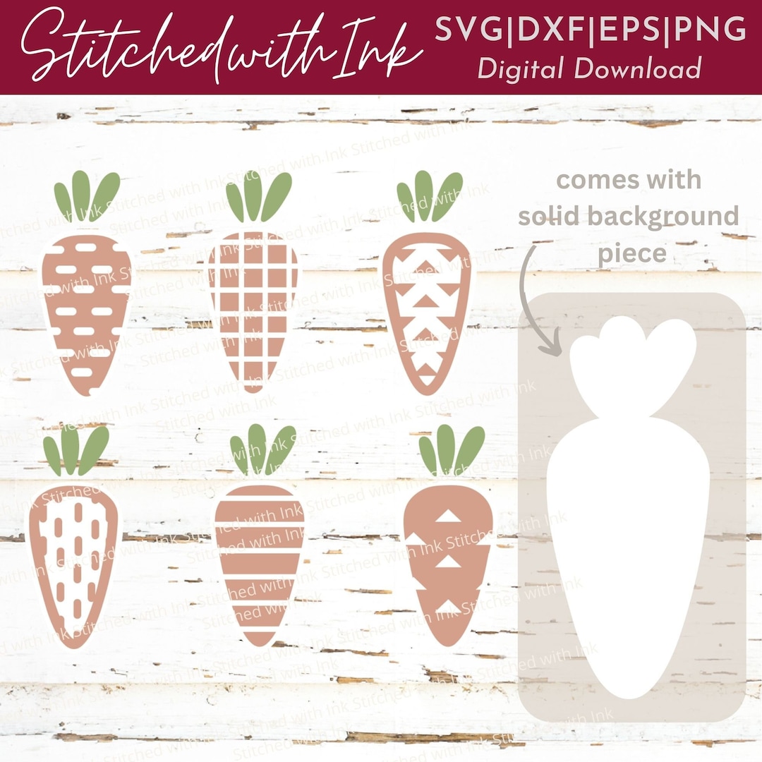 Carrots Svg, Easter Svg, Carrot Clipart, Spring Decor, Vegetable Svg ...