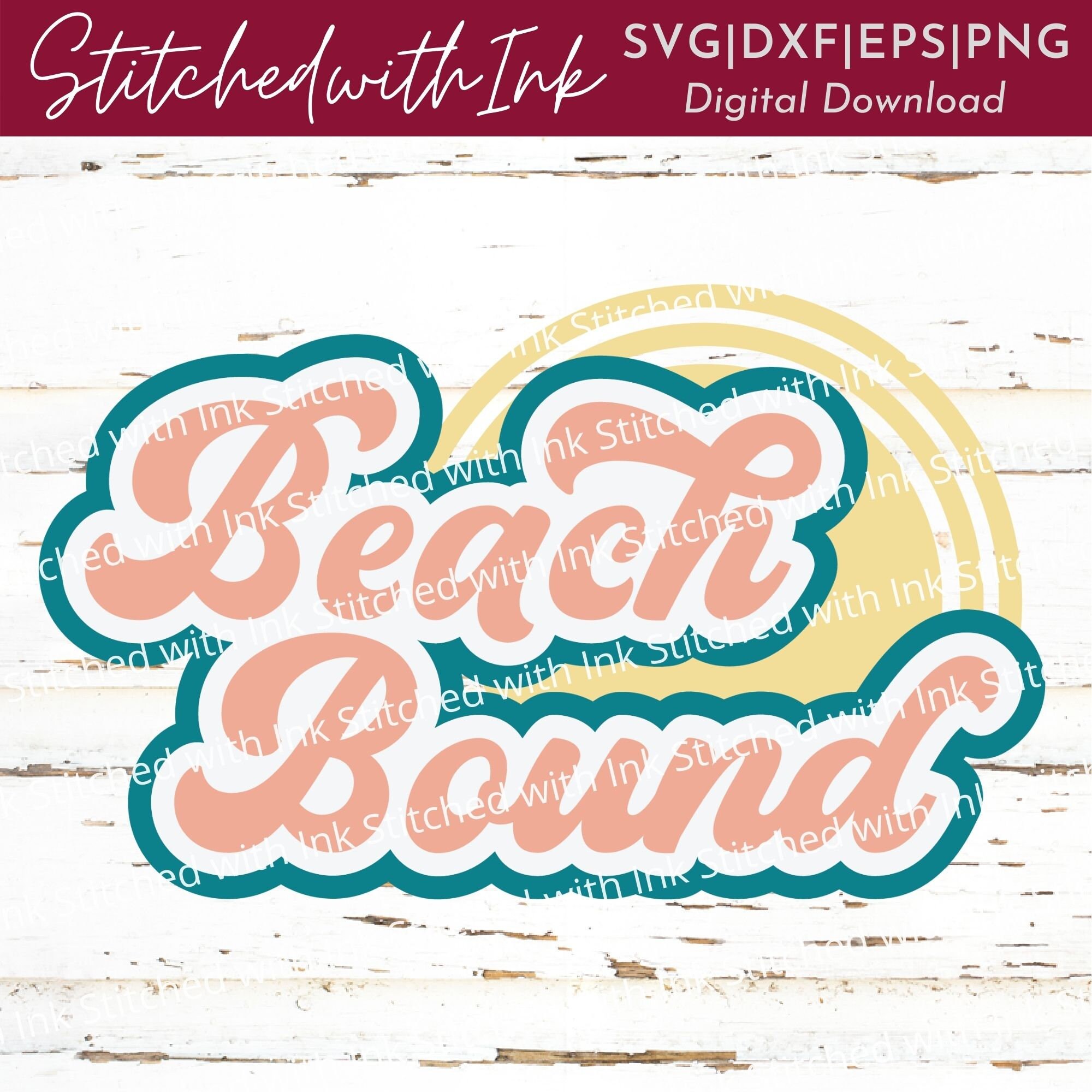 Beach Bound Svg Beach Png Summer Svg Beach Svg Beach Bound | Etsy New ...