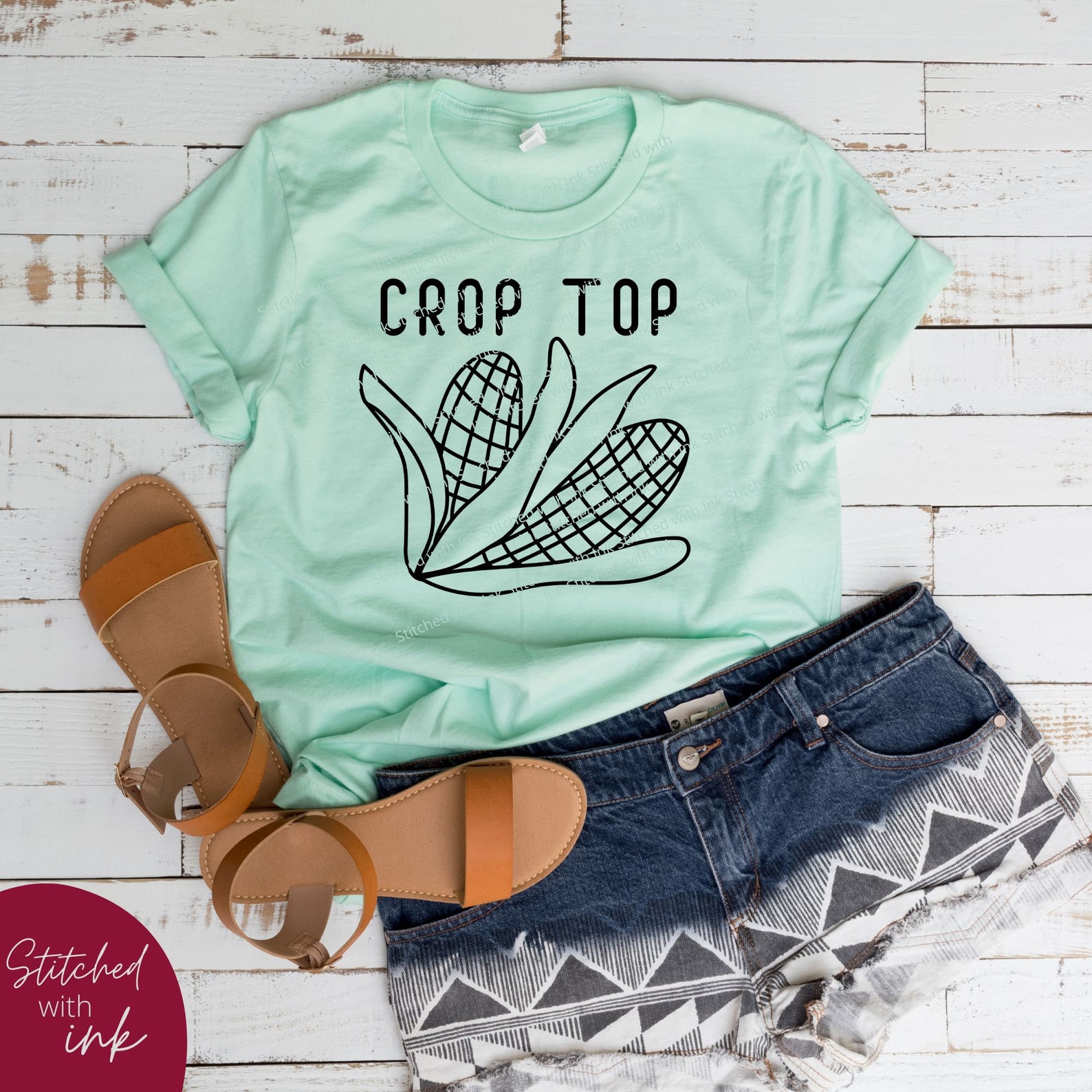 Crop Top SVG Funny Fall Svg Corn Svg Fall Shirt Svg Fall - Etsy