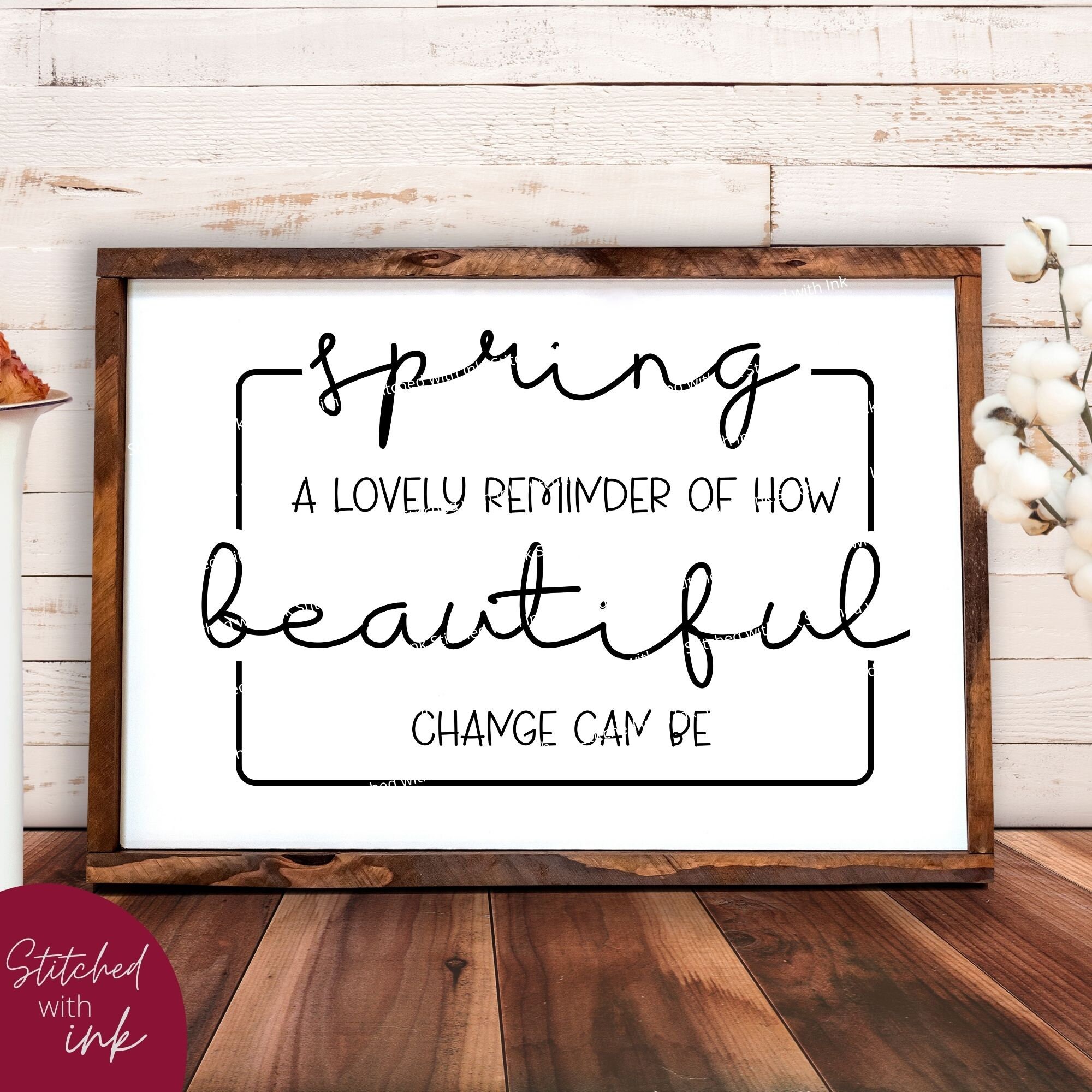 Spring Circle Svg Spring Svg Spring Svg Bundle Spring | Etsy