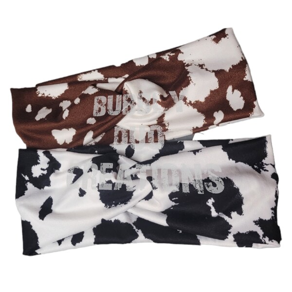 Cow Headband - Etsy