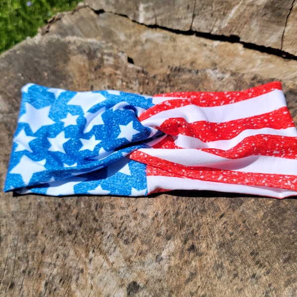 Patriotic Headband - Etsy