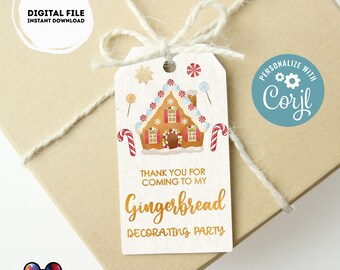 Christmas Gingerbread Printable - Etsy