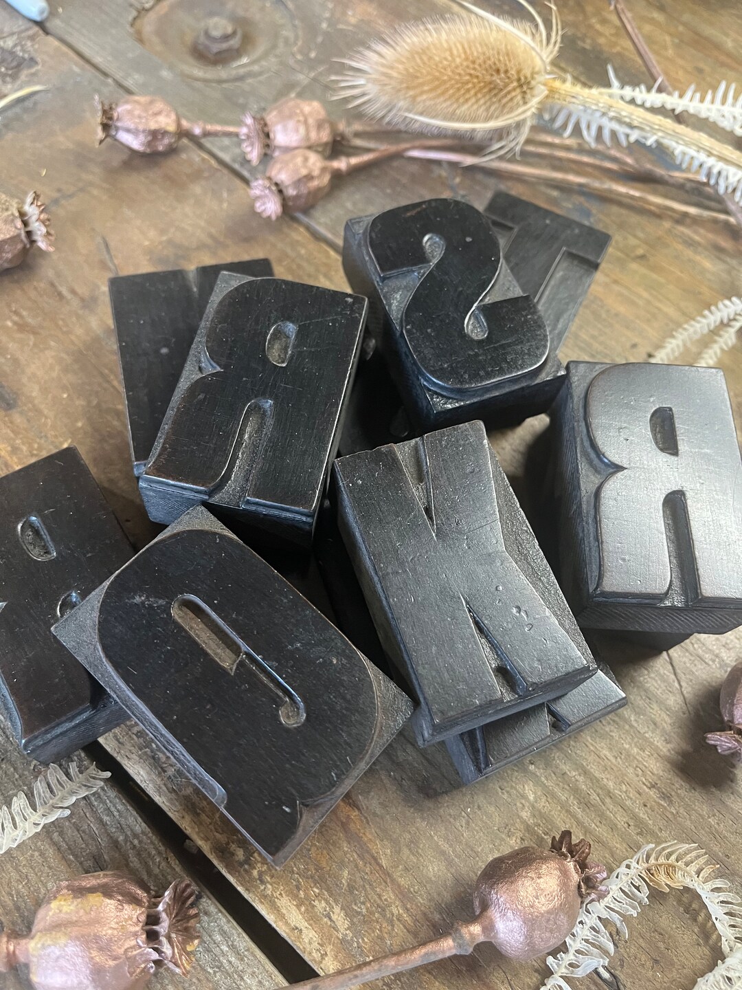 67mm Tall Vintage Printers Block - Etsy