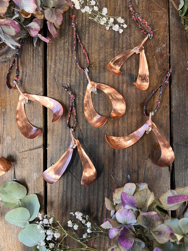 Copper Mistletoe Single - Etsy UK