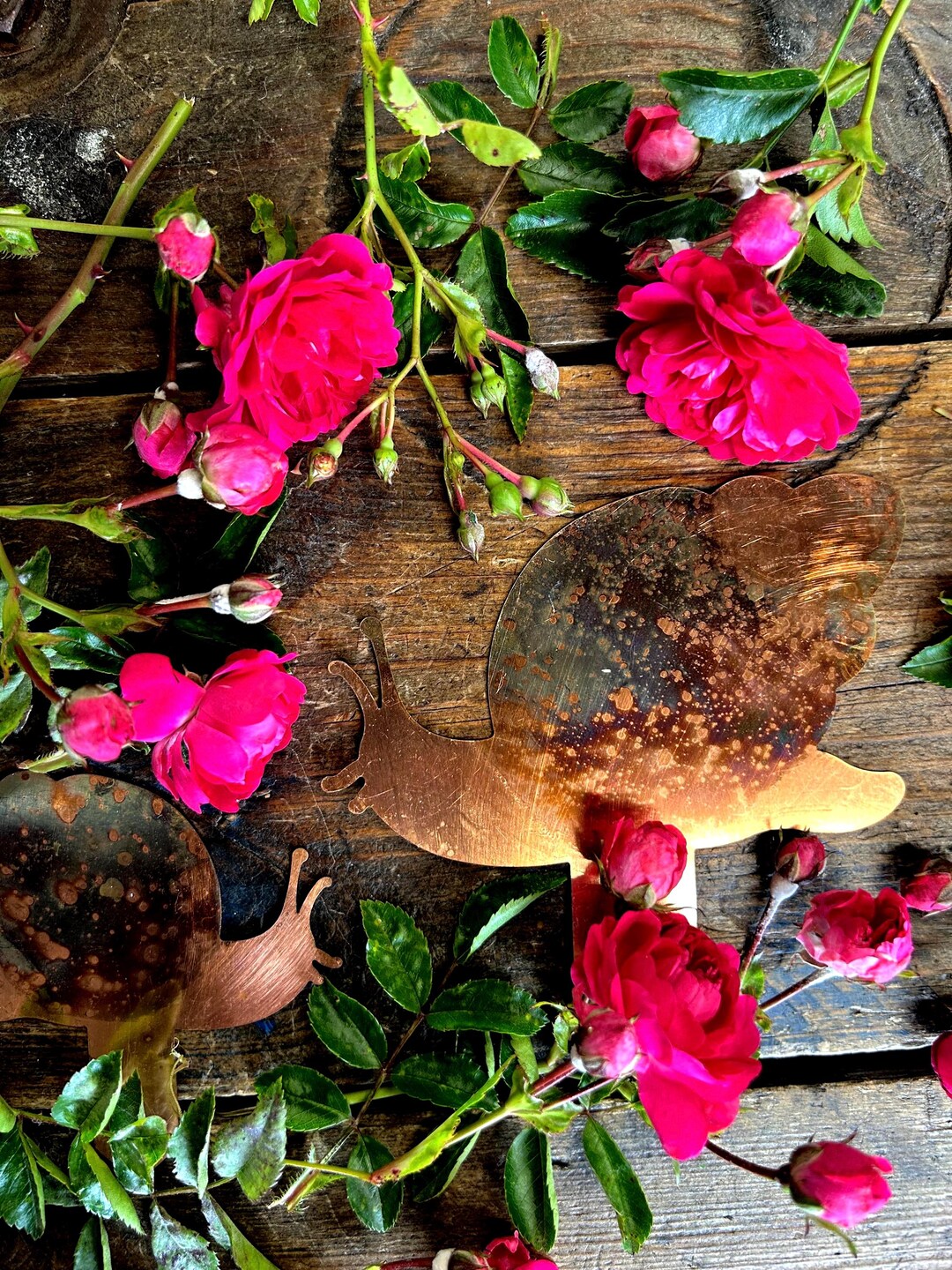 Copper Snails - Etsy