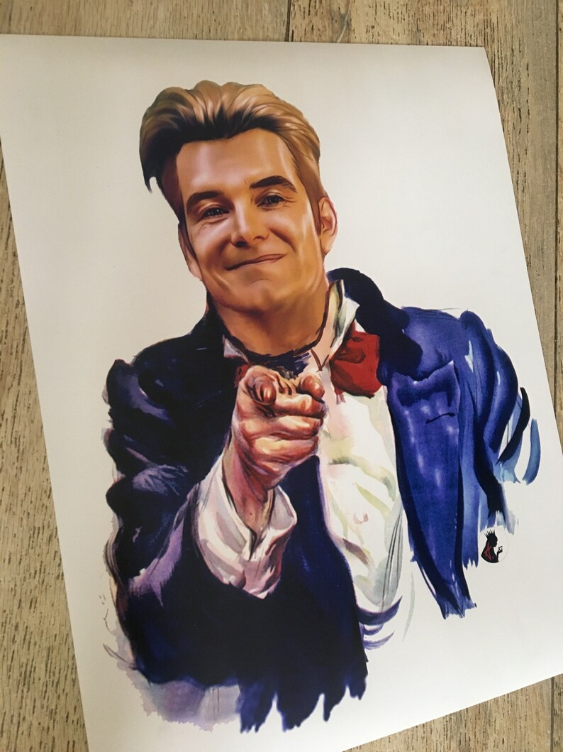 Poster Homelander as Uncle Sam. Amazon Prime. the Boys. Item - Etsy