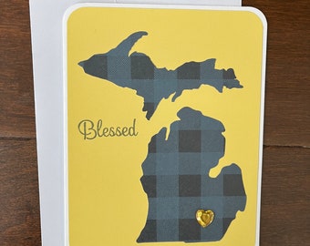 Michigan Card, Uofm Card, Wolverine Card, University of Michigan Card ...