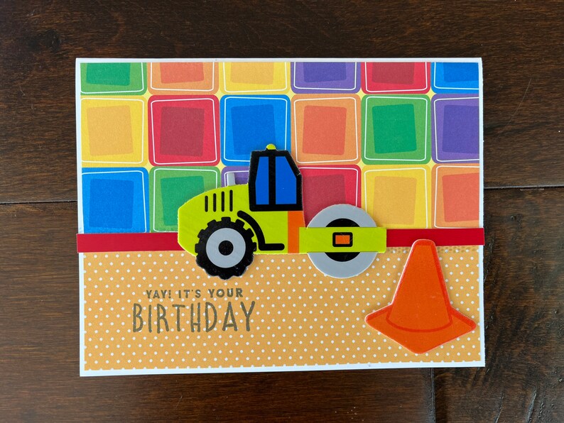 Truck Birthday Card, Truck Card, Greeting Card, Boy Birthday, Birthday ...
