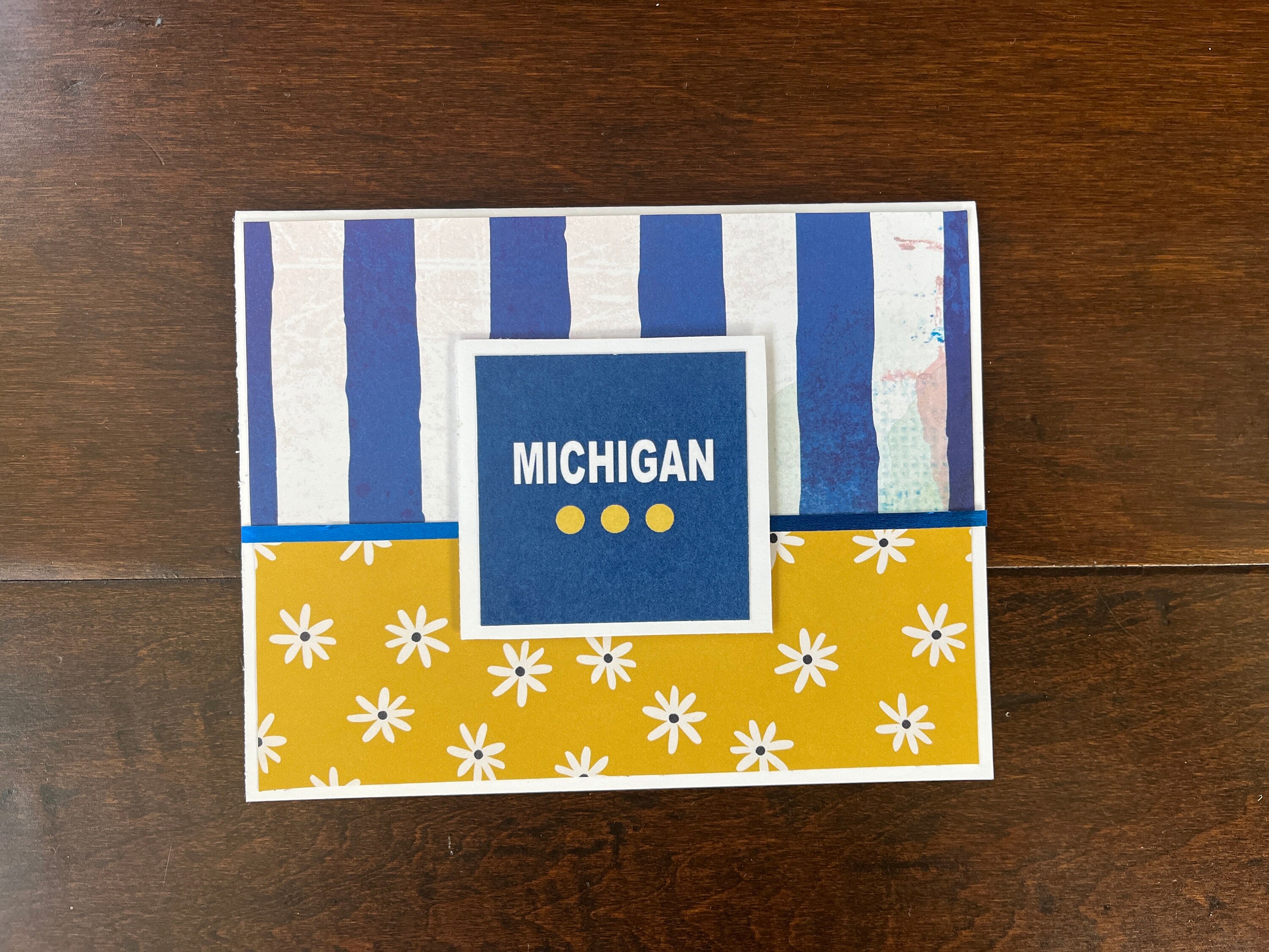 Michigan Card, Uofm Card, Wolverine Card, University of Michigan Card ...