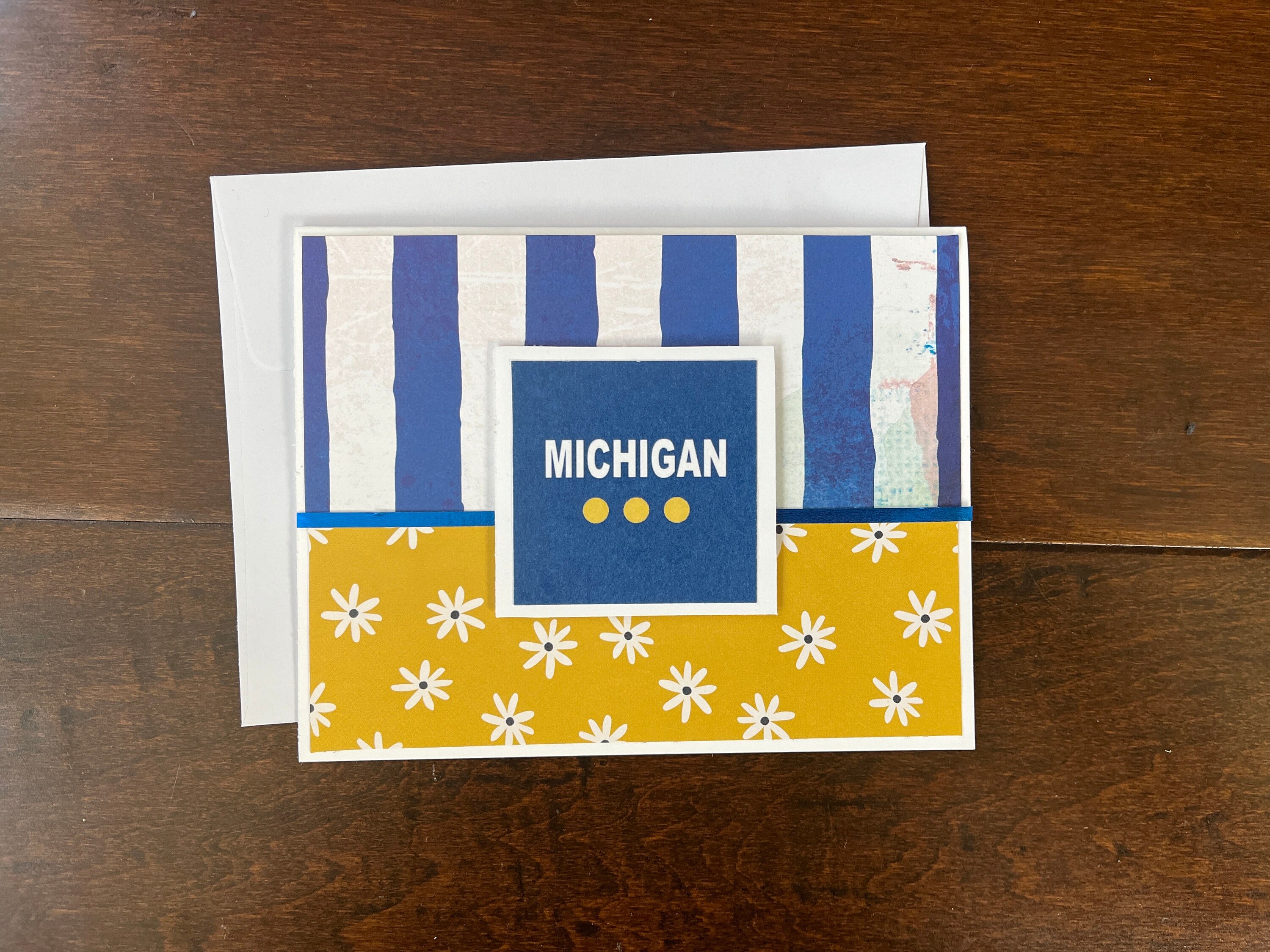 Michigan Card, Uofm Card, Wolverine Card, University of Michigan Card ...
