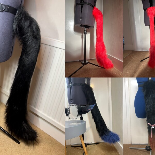 Fur Tail Belt - Etsy