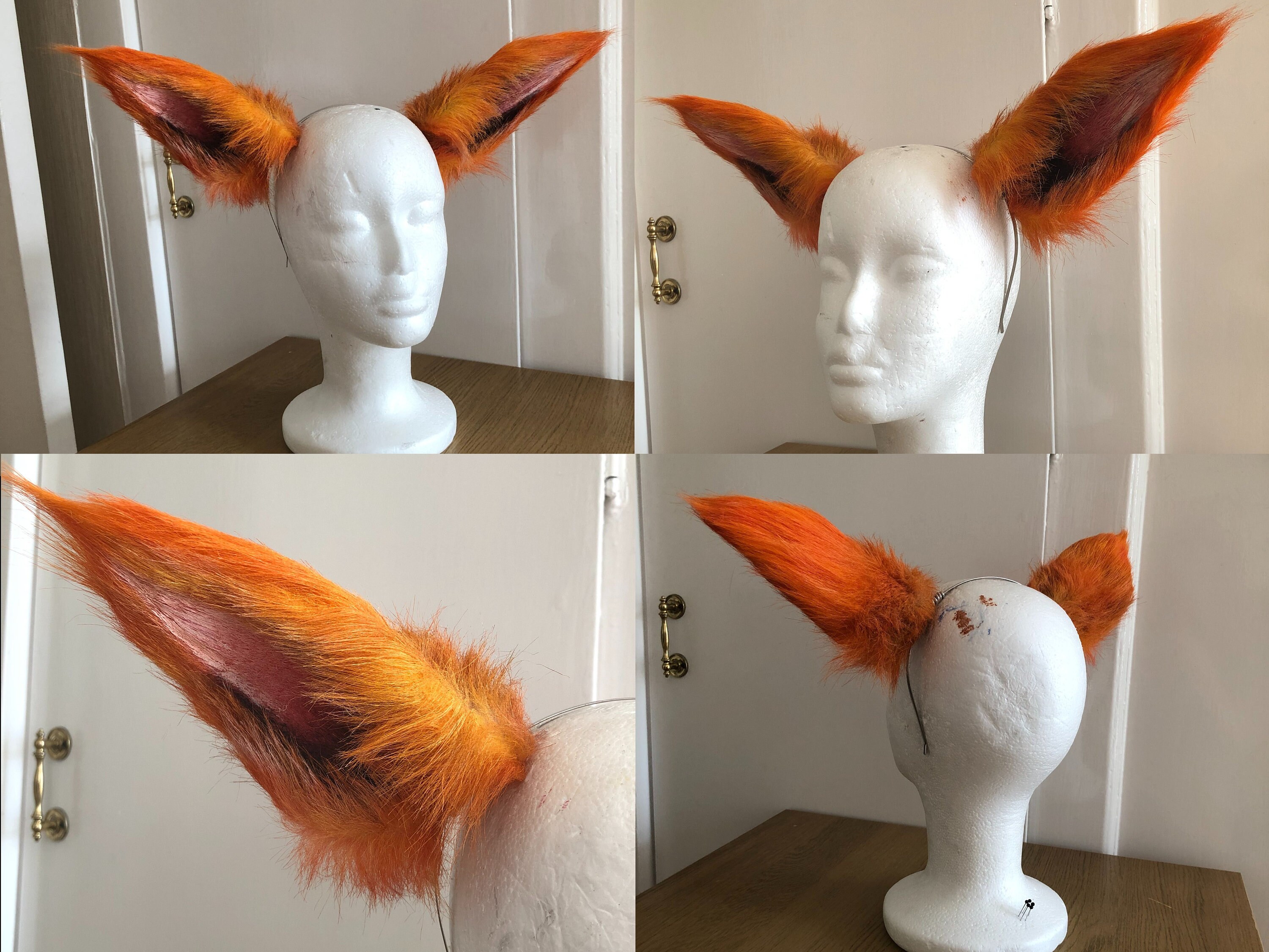 Made to Order Miqo'te Final Fantasy Custom Coloured Cosplay Ears FFXIV ...
