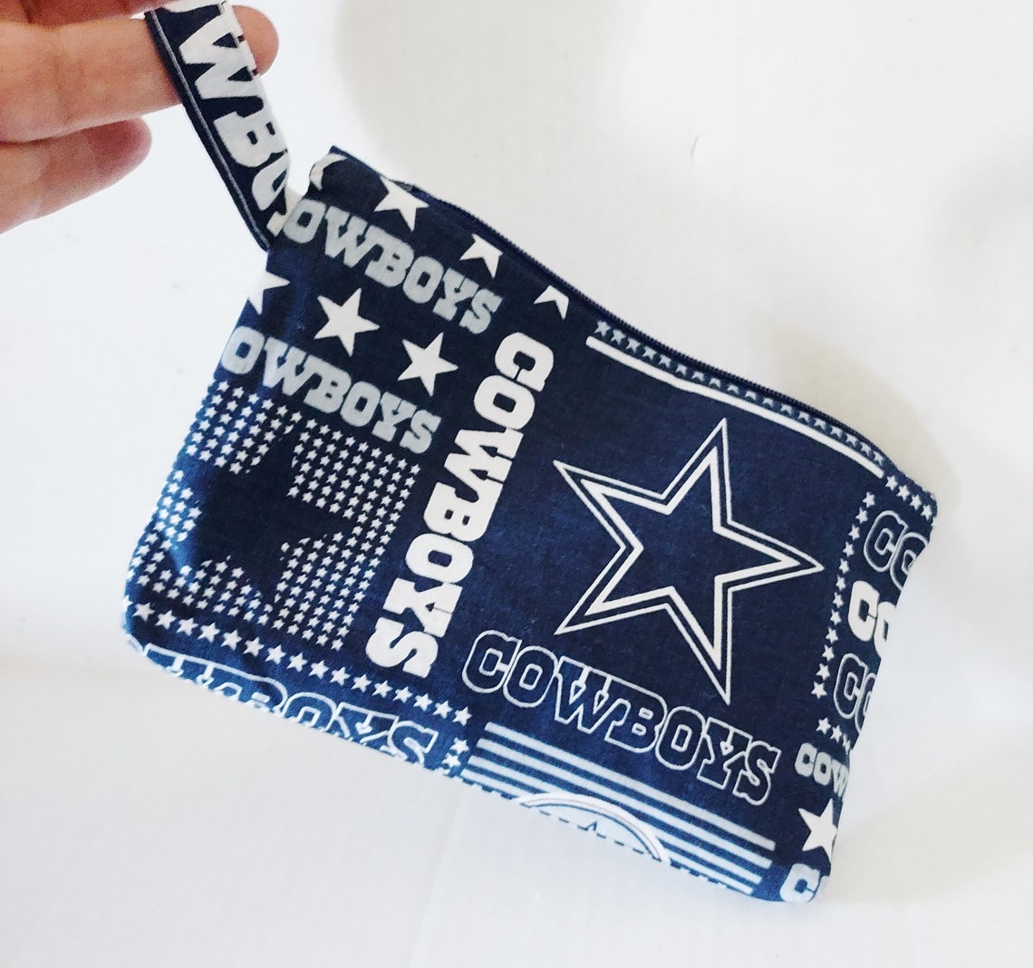 Dallas Cowboys Pencil Case. Zippered Pounch Cosmetic Case, Organizing ...