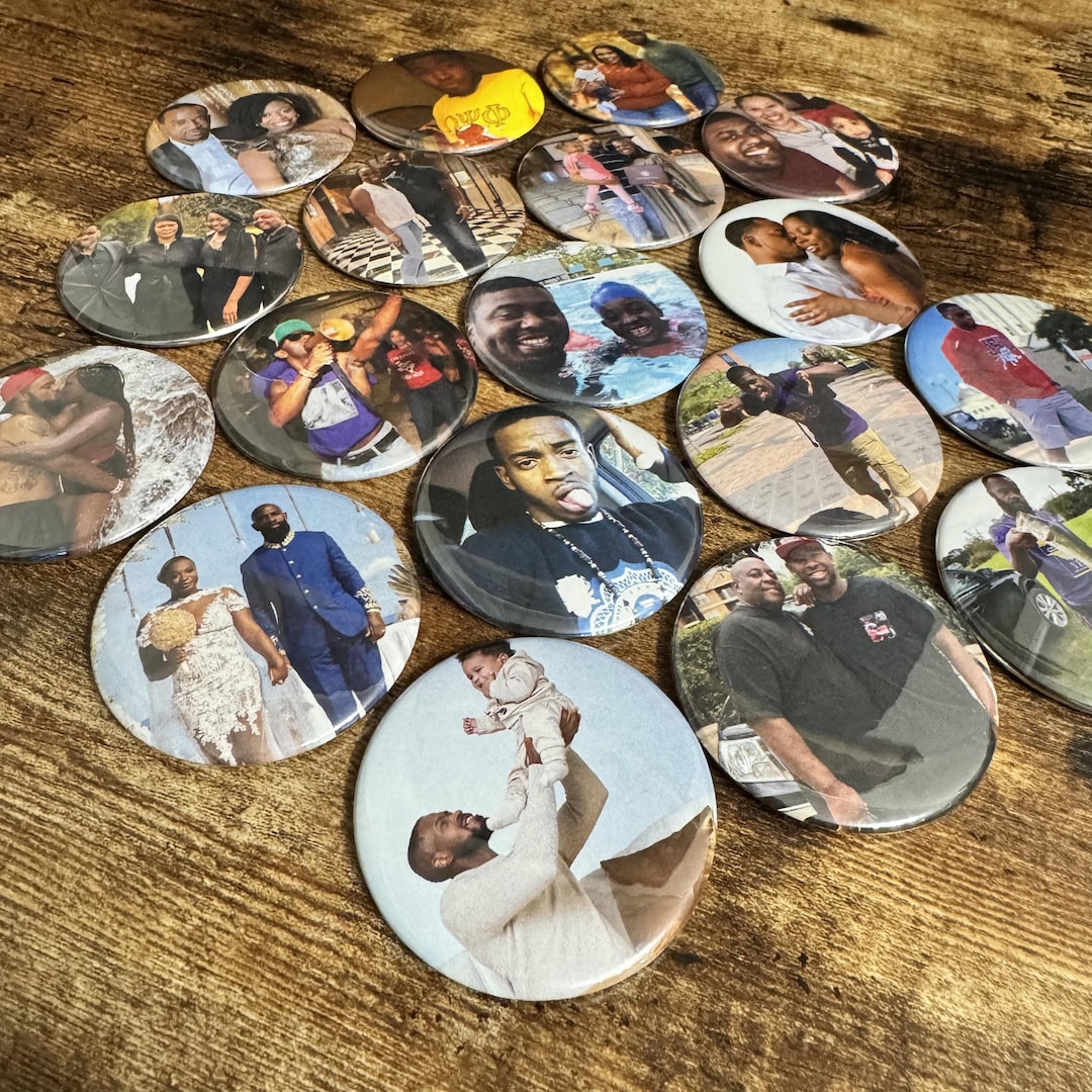 Custom Photo Magnets - Personalized Fridge Magnets - Wedding Favors ...