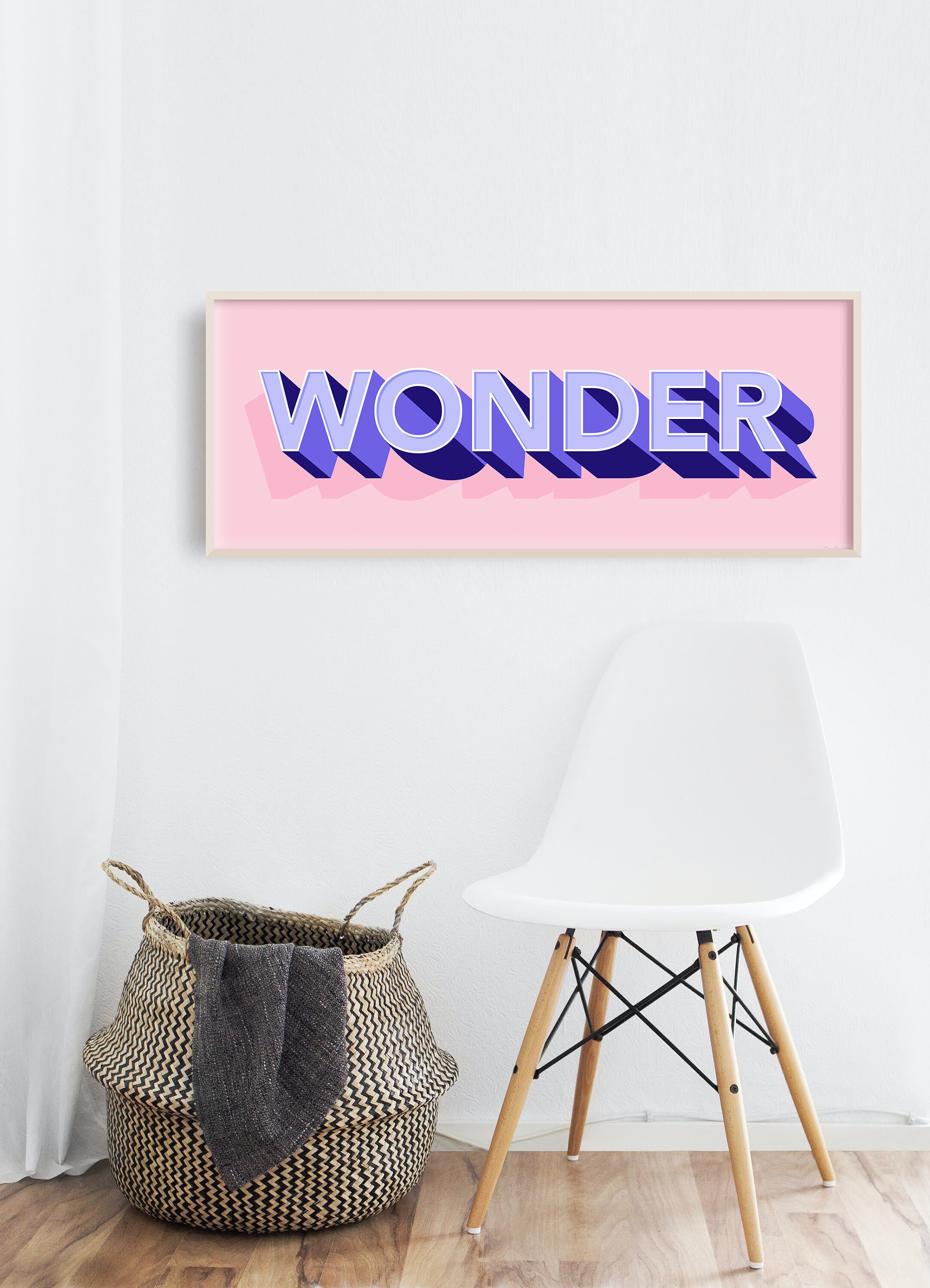 Wonder Wall Lettering