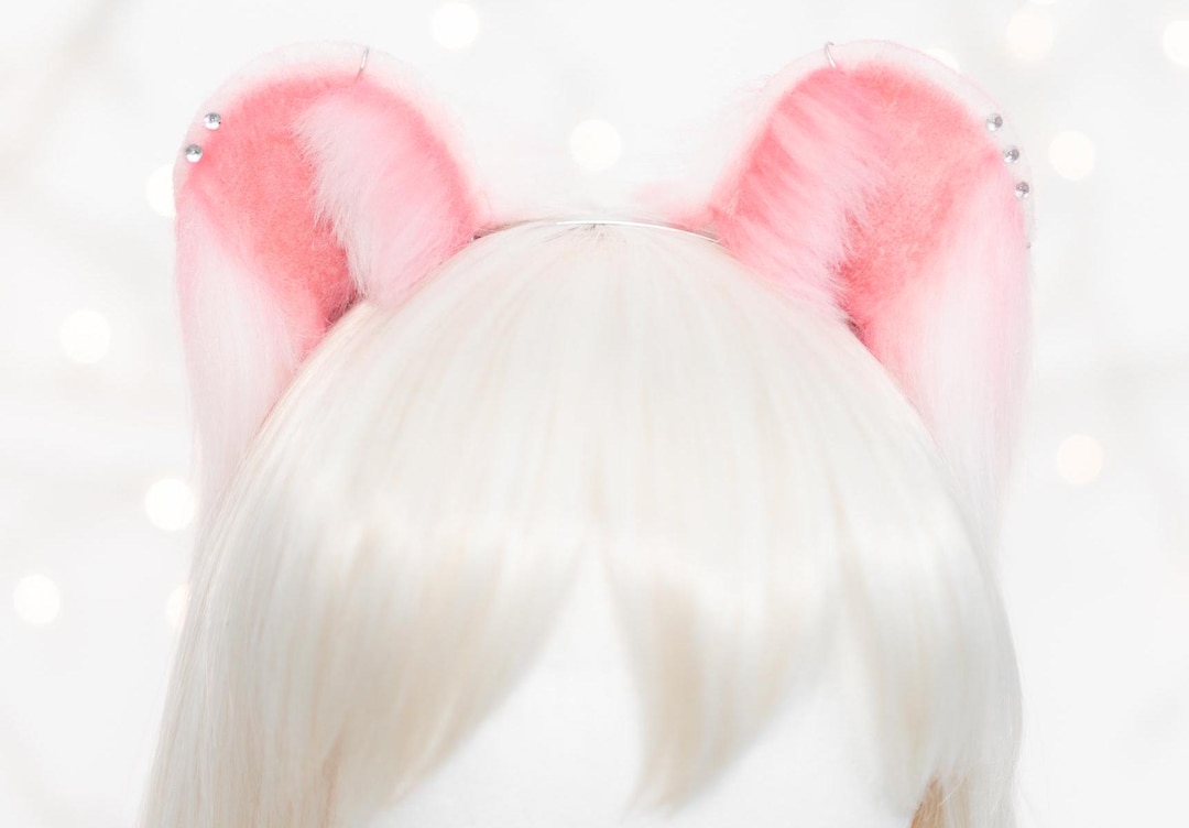 Pink Ferret Ears | Hyunjin Jiniret Skzoo Inspired | Anime Cosplay - Etsy