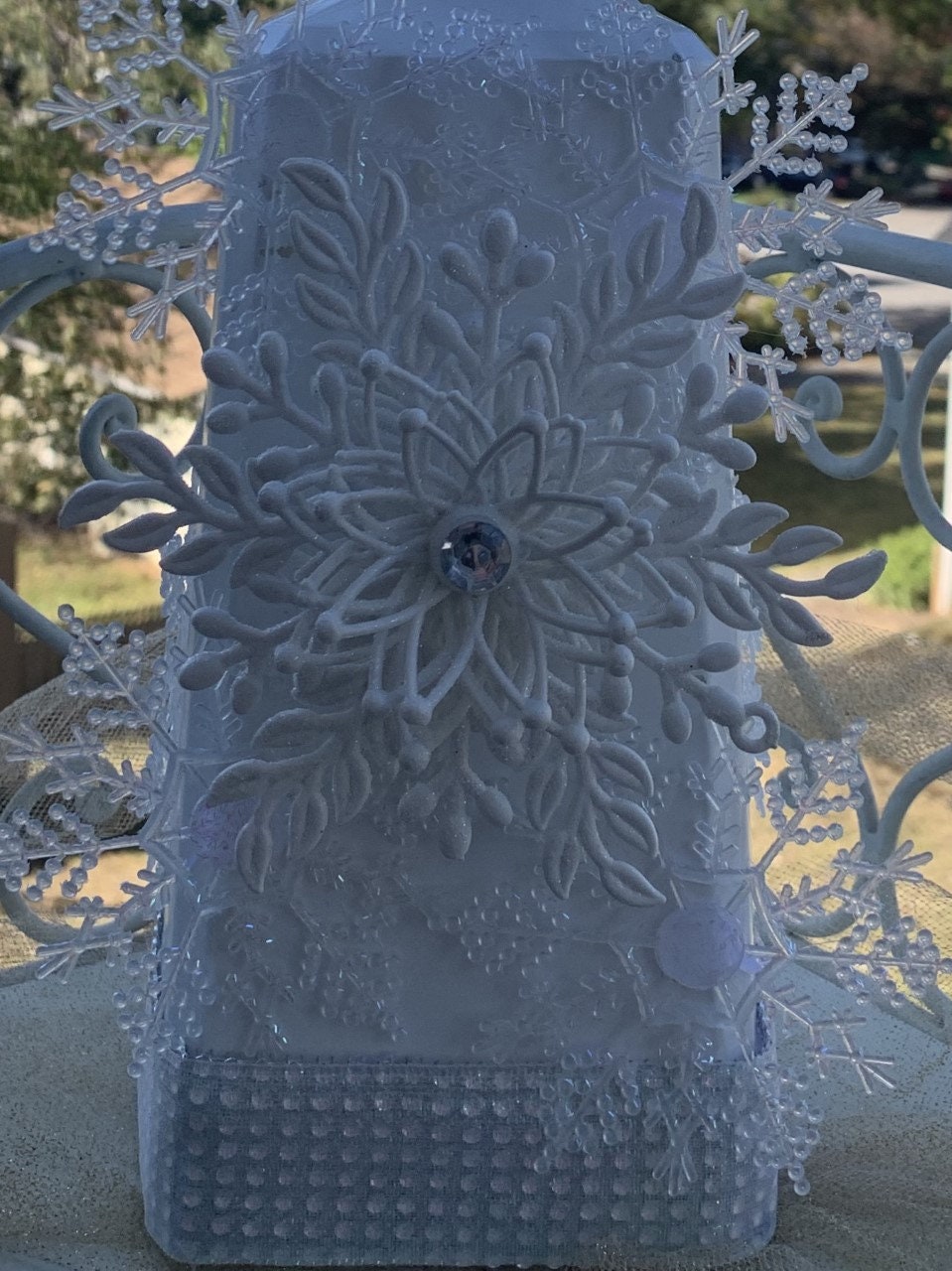 Snowflakes in a Bottle - Etsy