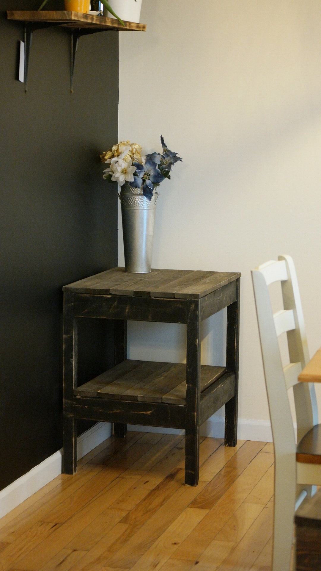 Large Rustic Farmhouse Side Table - Etsy