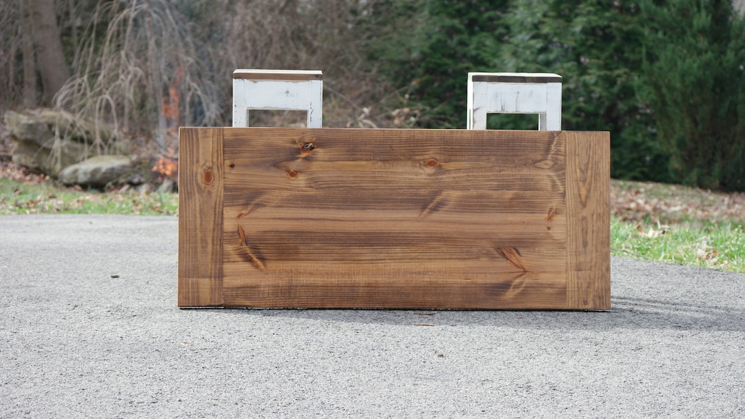 Rustic Farmhouse-style Sturdy Table Top - Etsy