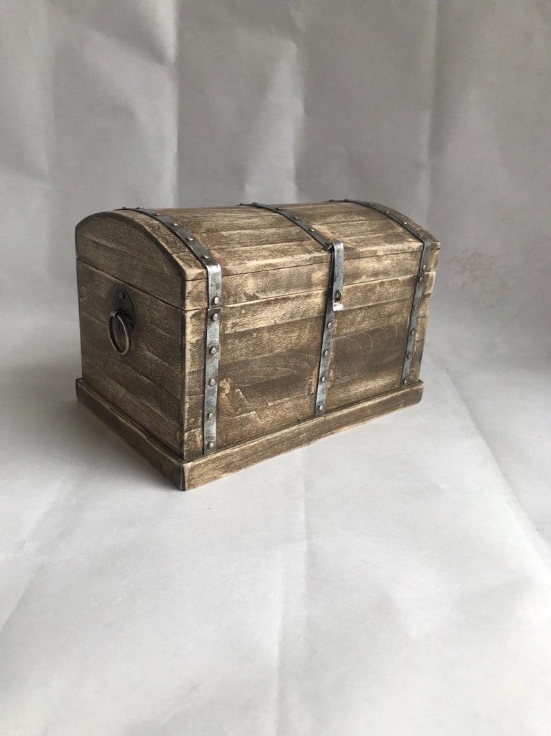 Miniature Wooden Medieval Chest, 1/6 Scale - Etsy