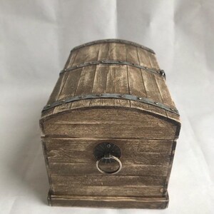 Miniature Wooden Medieval Chest, 1/6 Scale - Etsy