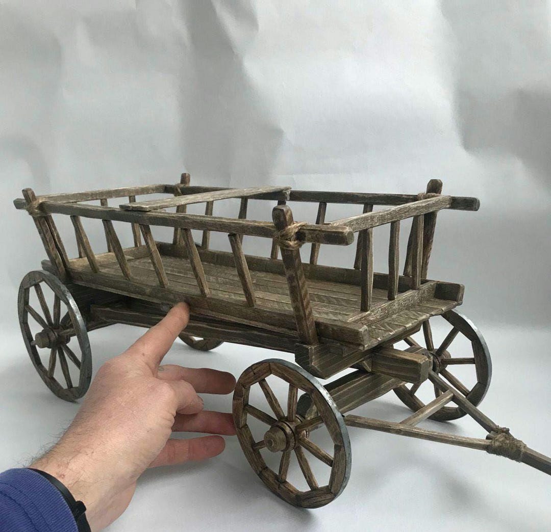 Medieval Village Cart, Cart Model in Scale 1:6, - Etsy
