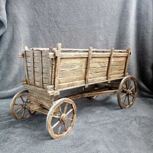 Medieval Village Cart, Cart Model in Scale 1:6, - Etsy