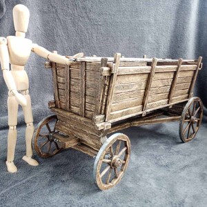 Medieval Village Cart, Cart Model in Scale 1:6, - Etsy