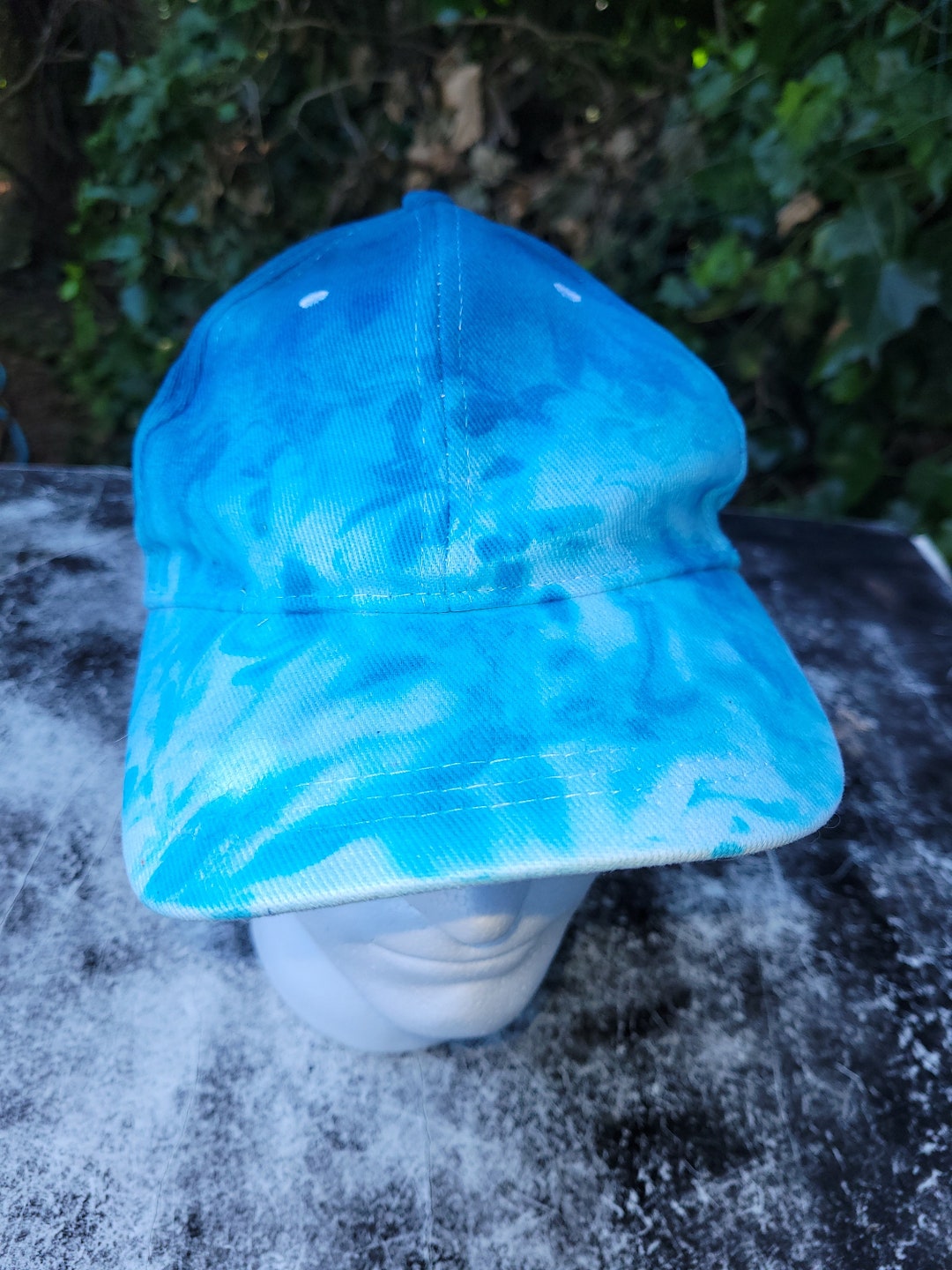 Blue Fade Baseball Cap - Etsy