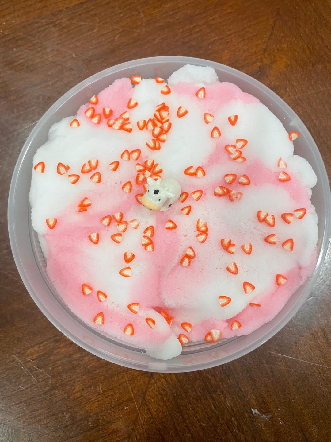 8oz. Strawberry Cow Slime (mellow Mango) - Etsy