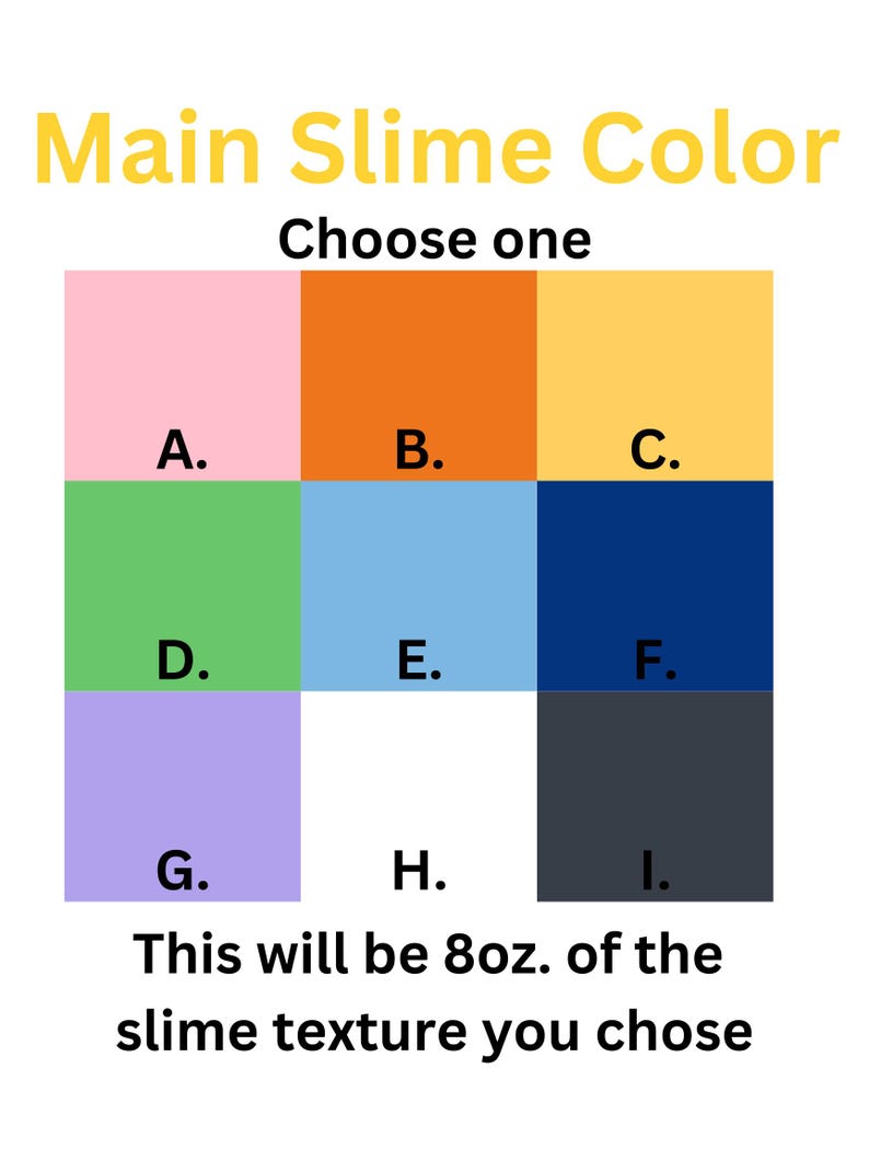 Custom Slime Kit (2 Slimes) - Etsy