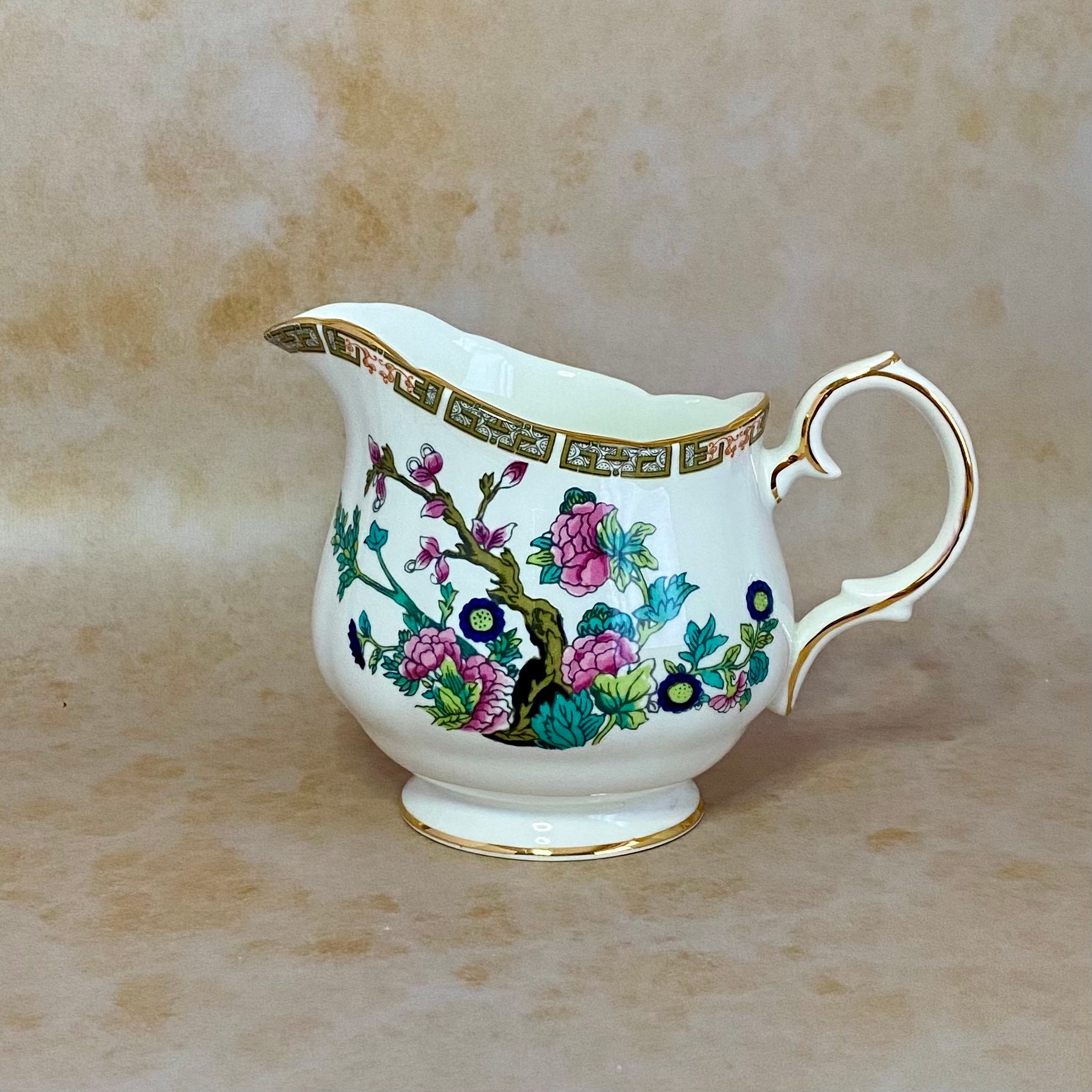 Vintage Duchess Indian Tree Milk Jug and Sugar Bowl. Elegantly Gift ...