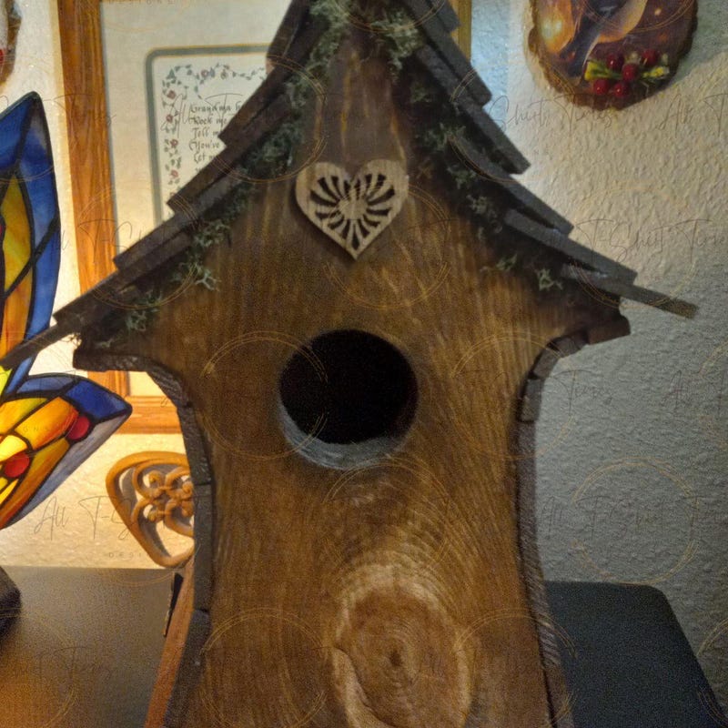 Rustic Birdhouse - Etsy