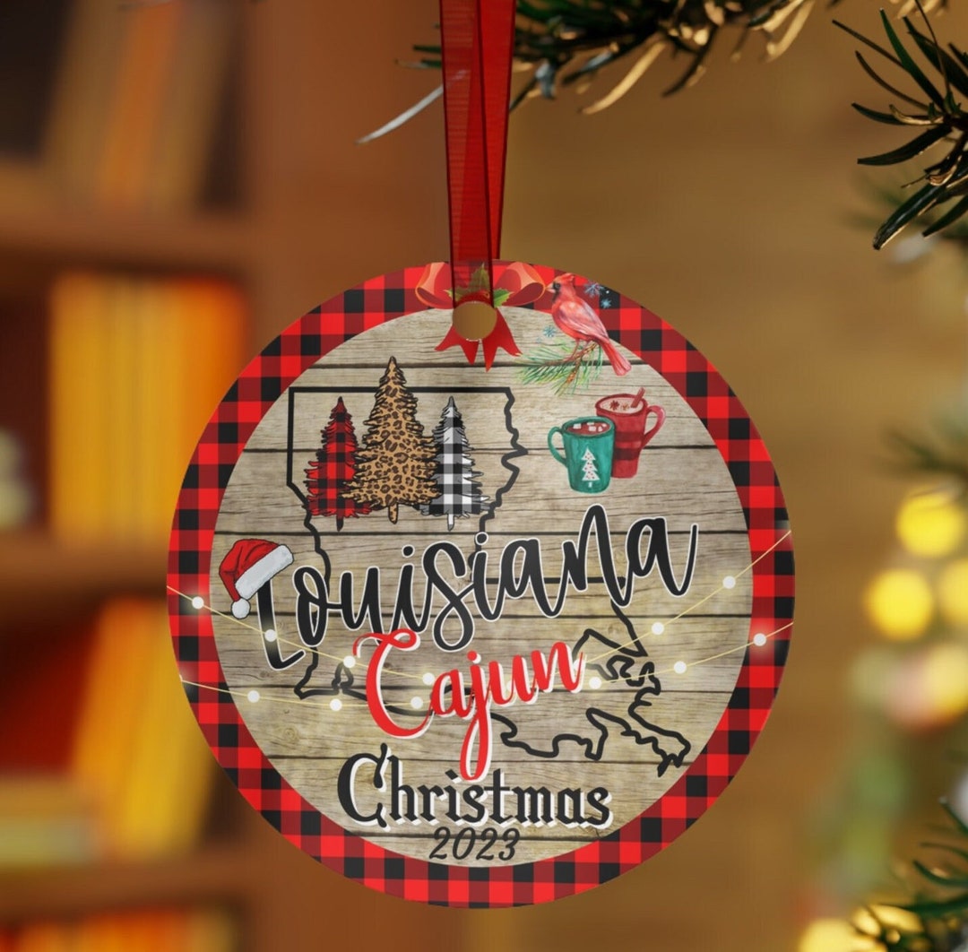 Cajun Christmas 2023, Louisiana Christmas, Cajun Christmas Ornament ...