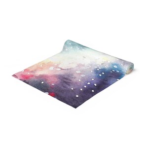 Farmhouse Table Runner, Star Table Runner, Galaxy Table Runner, Rustic ...