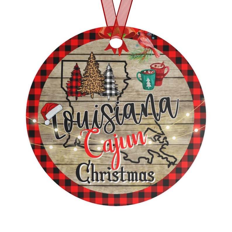 Cajun Christmas Ornament: Louisiana Holiday Decor - Etsy