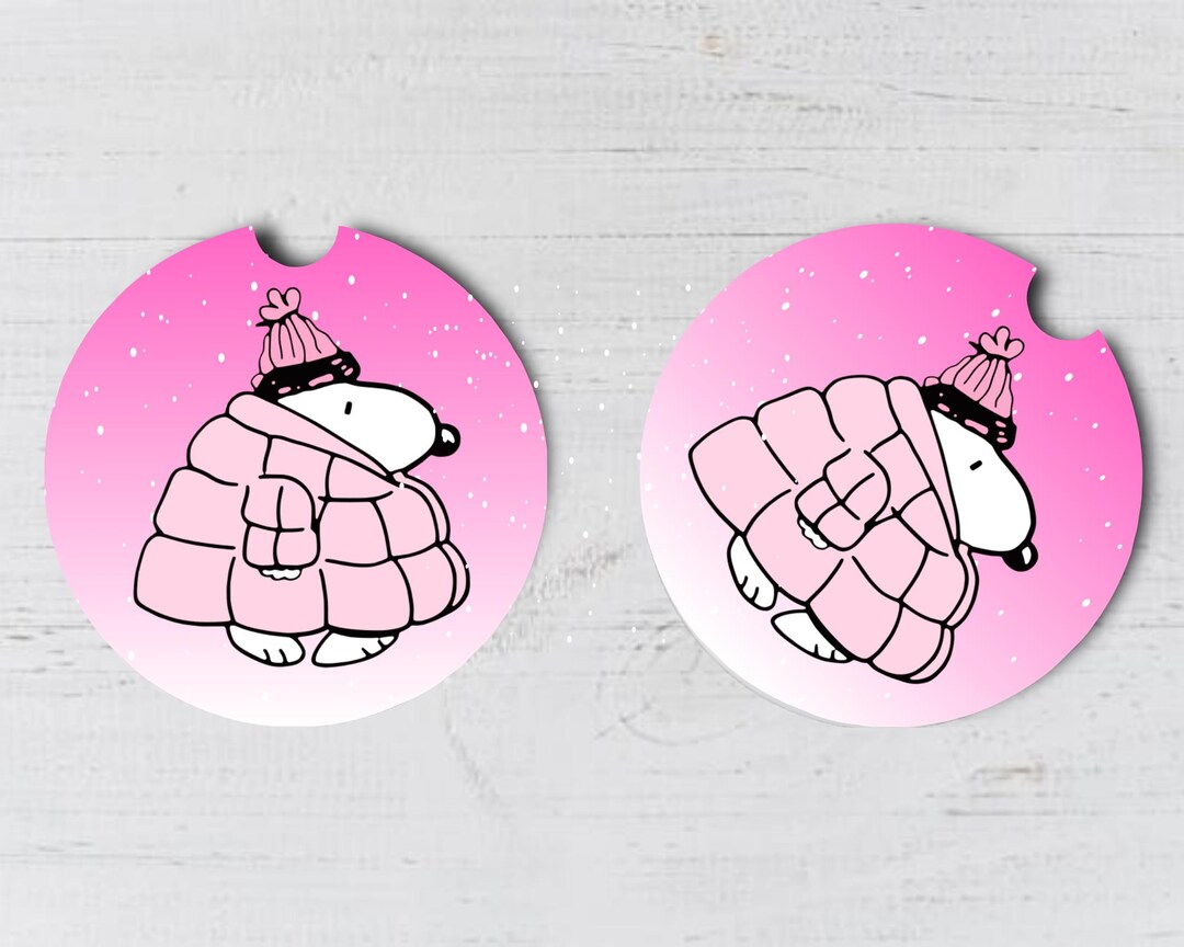 Peanut Ceramic Car Coaster | Set of Two - Etsy