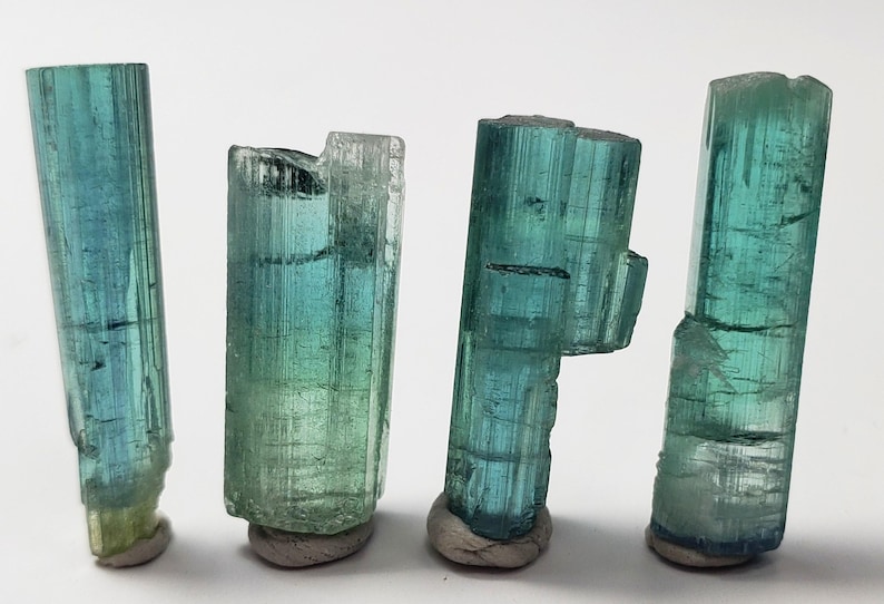 Bi-color Tourmaline Crystal From Afghanistan Mine (15.5 Carats) - Etsy UK